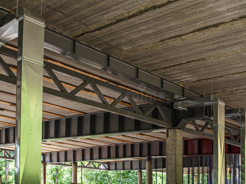 Concrete and Reinforced Concrete Structures. Stock Image - Image of ...