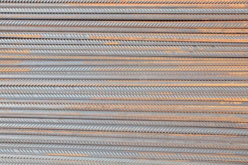 Concrete Reinforcement Steel Rods Stock Photo - Image of girder, fusing ...