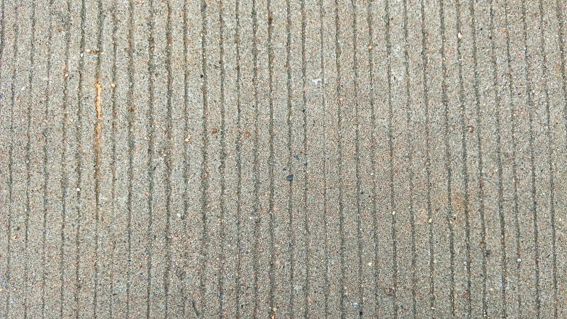 Concrete Road with Anti-slip Lines Seen Close Up. Concrete Road Surface ...