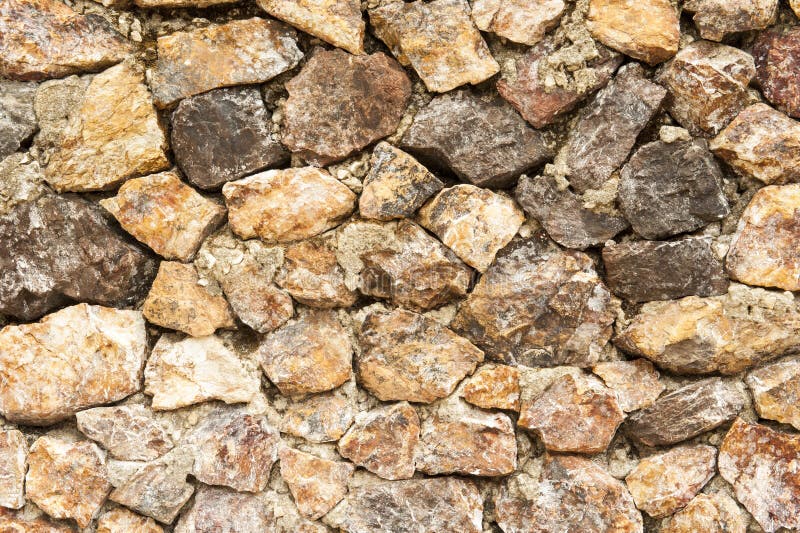 Concrete and rock wall stock image. Image of cement, rural - 31299323