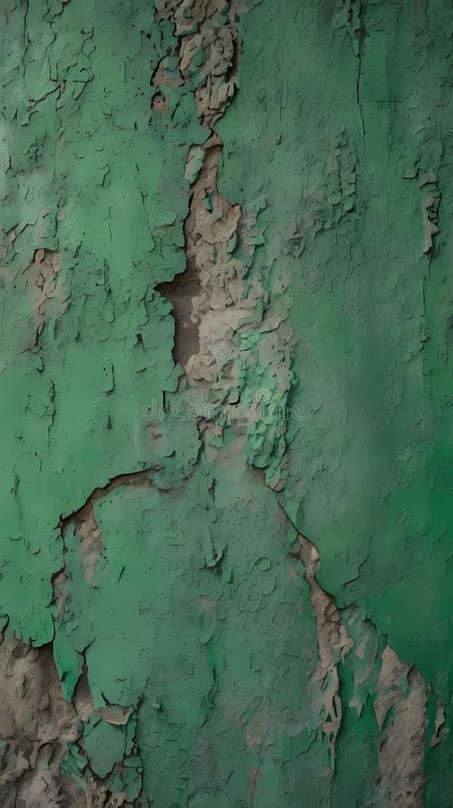Concrete Rusty Green Painted Wall Stock Illustration - Illustration of ...