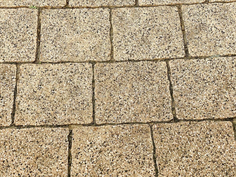 Concrete Sidewalk Pavement Texture Stock Photo - Image of background ...