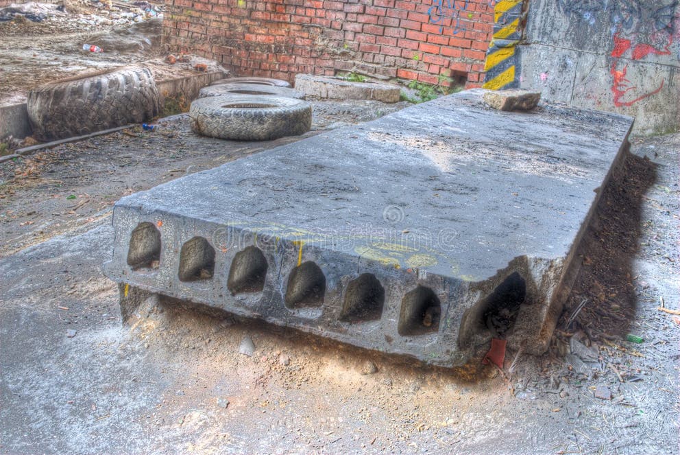 Concrete slab stock image. Image of grey, rubbish, garbage - 14111901