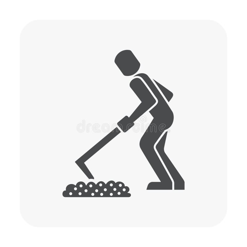 Concrete slab casting stock vector. Illustration of icon - 100172476