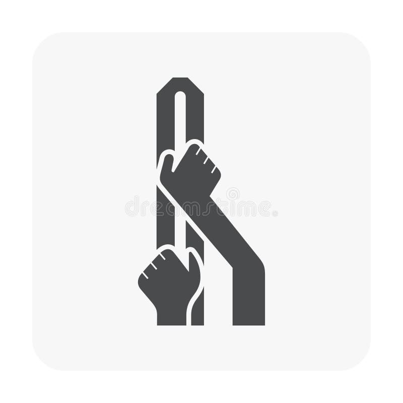 Concrete slab casting stock vector. Illustration of icon - 100172476