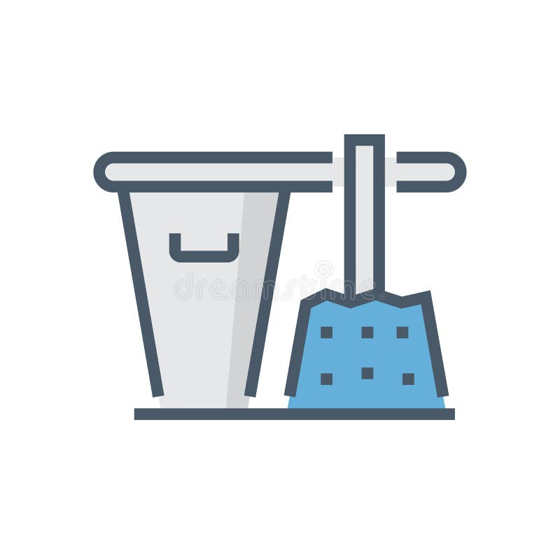 Concrete testing icon stock vector. Illustration of concrete - 180067498