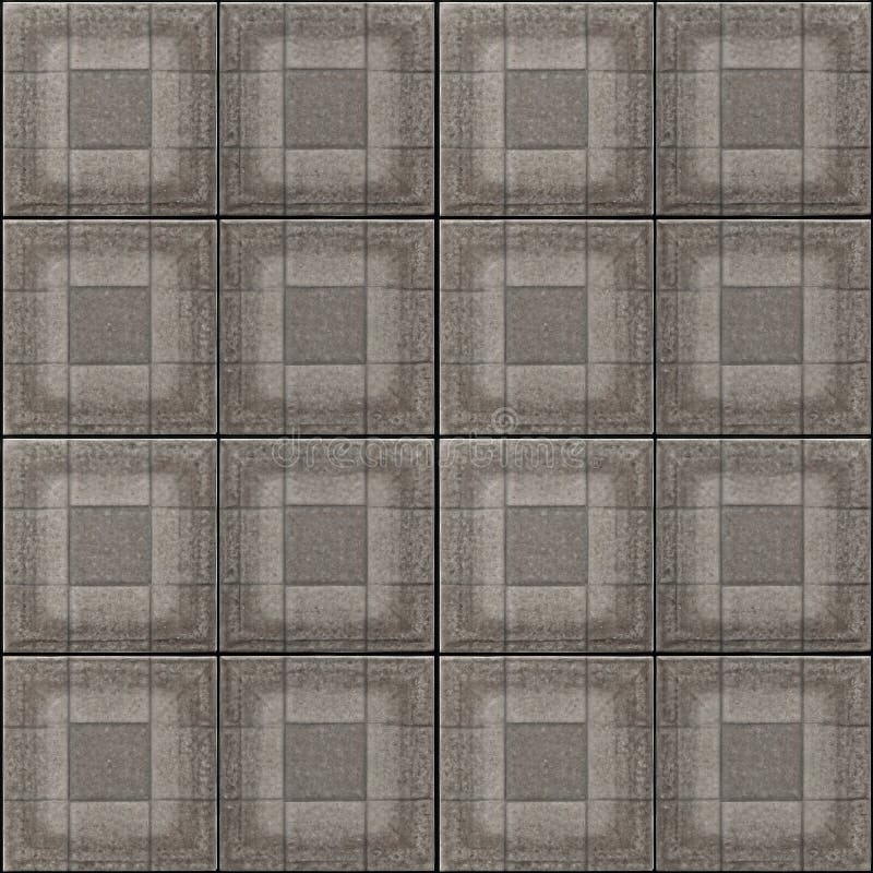 Concrete Square Tiles. Concrete Texture Stock Illustration ...