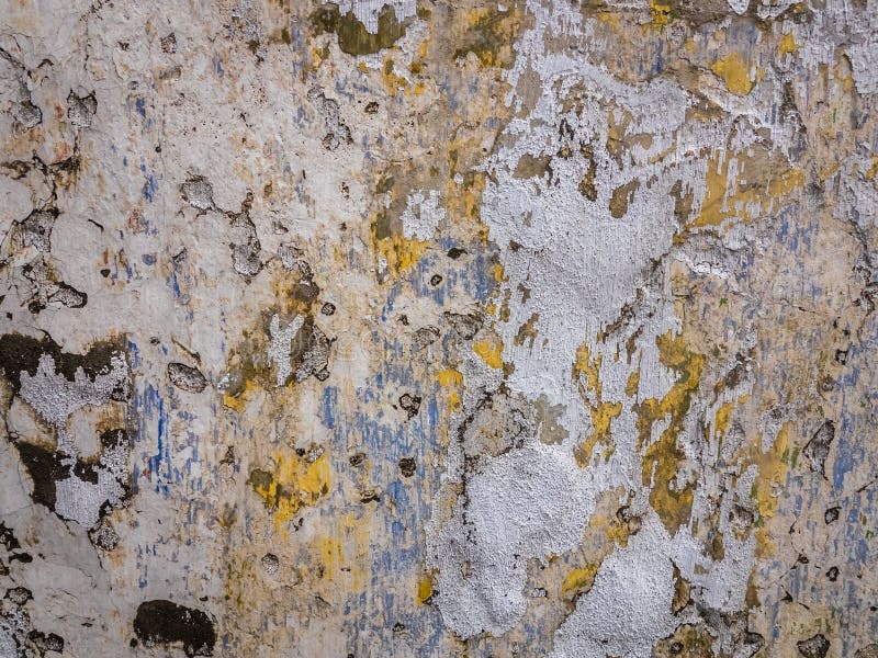 Concrete Stained Wall Texture Stock Image - Image of chipped, corrosion ...