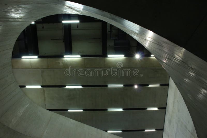 Concrete Staircase in Tate Modern Editorial Stock Image - Image of ...
