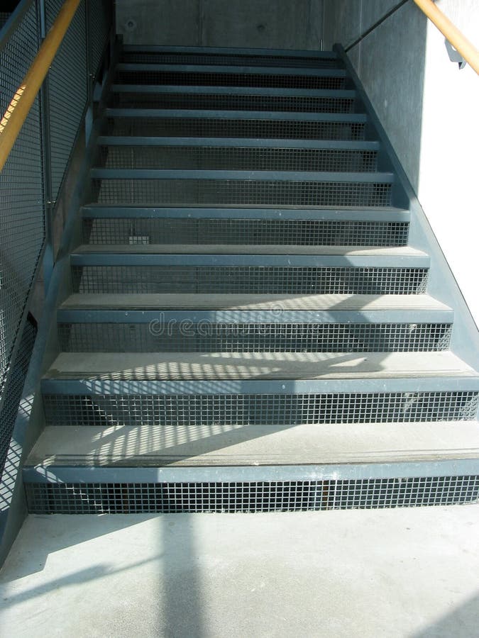 Concrete stairs and wall stock photo. Image of cement, industrial - 558404