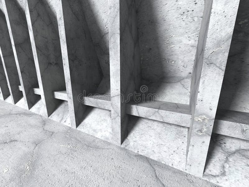 Concrete Stone Architecture Design Element. Construction Abstract ...