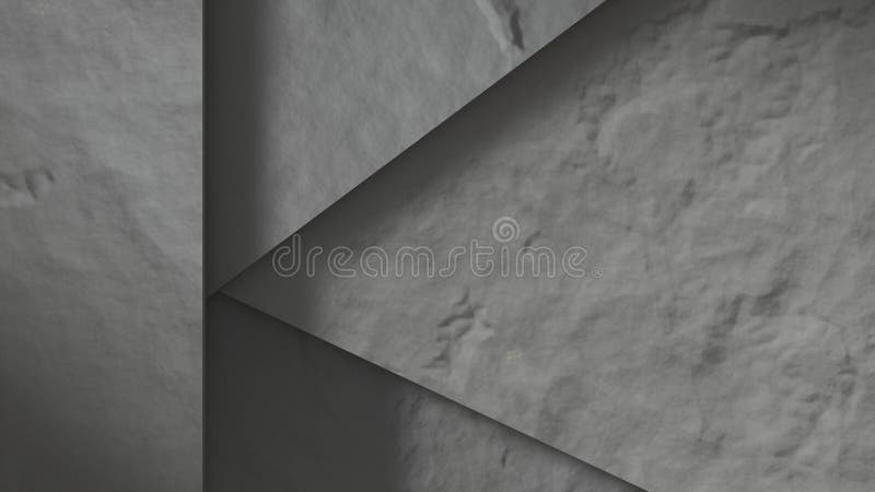 Concrete Stones Abstract. 3D Render Stock Illustration - Illustration ...
