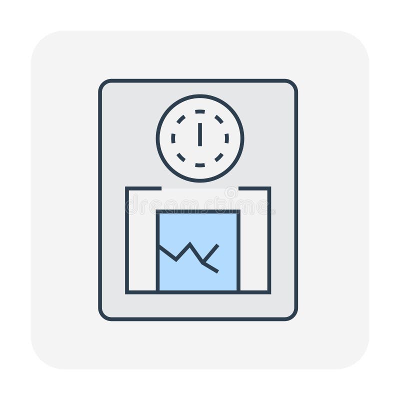 Concrete testing icon stock vector. Illustration of concrete - 171747454