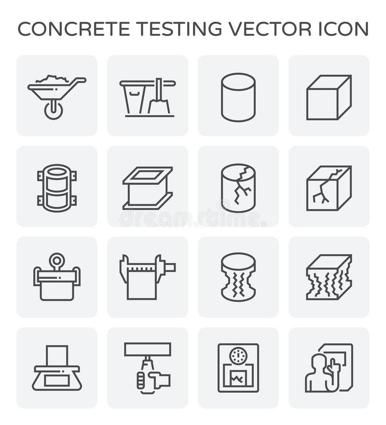 Concrete Cylinder Test Stock Illustrations – 81 Concrete Cylinder Test ...