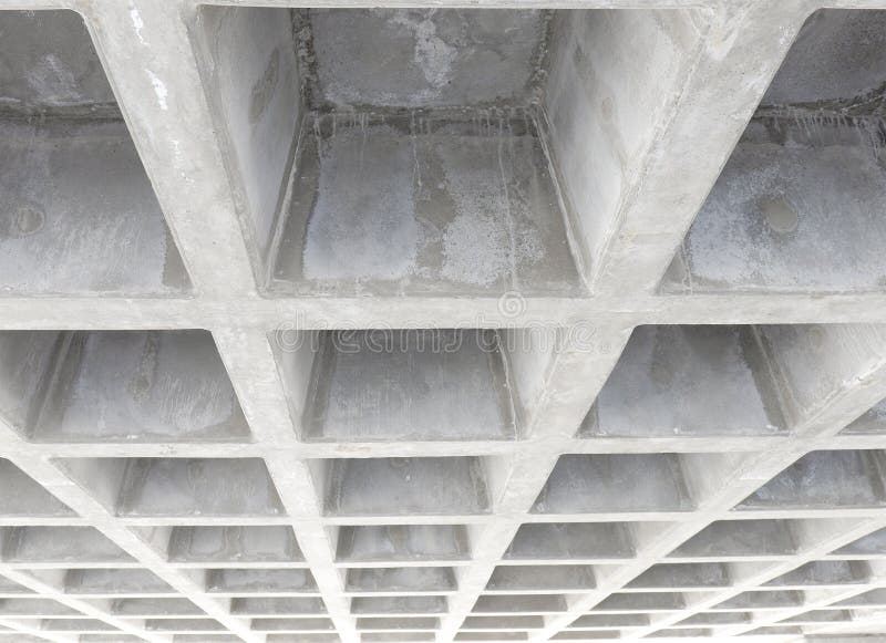 Concrete structure ceiling stock photo. Image of inside - 47962856