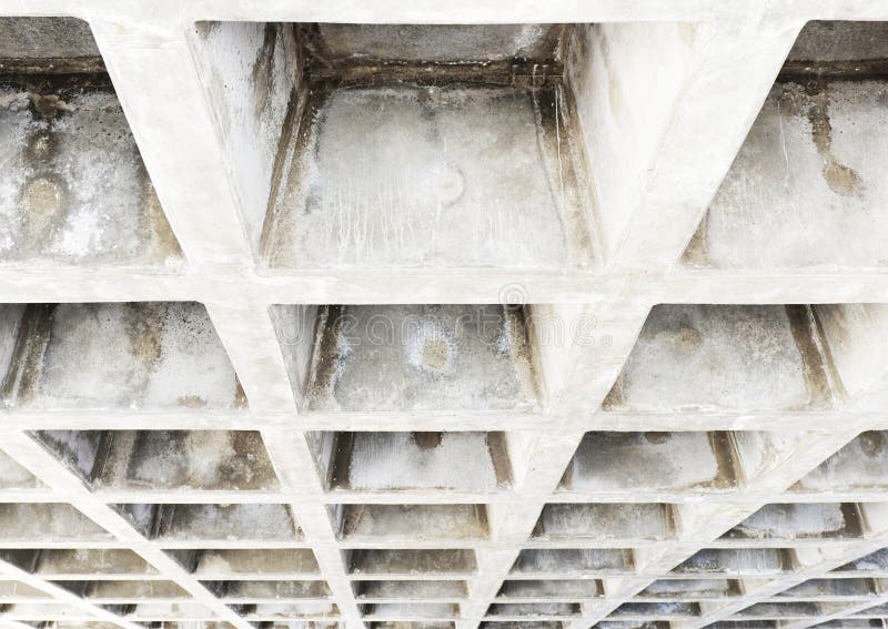 Concrete structure ceiling stock image. Image of garage - 47962857