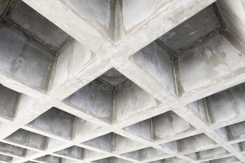 Concrete structure ceiling stock photo. Image of cement - 47962882