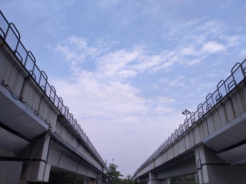 Concrete Structure of Expressway Road, Overpass, Highway. Stock Image ...