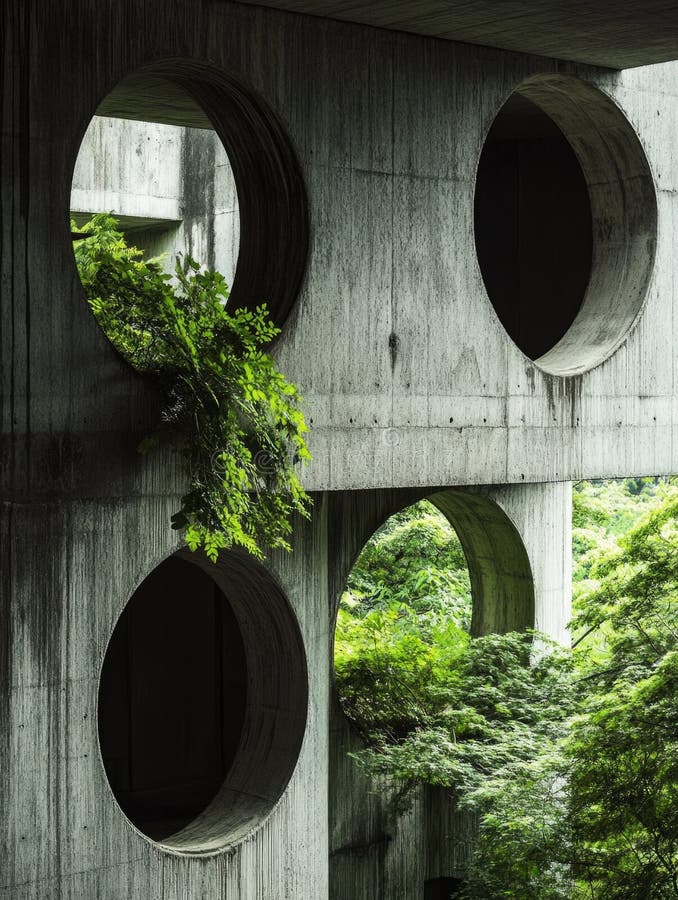 3,587 Concrete Structure Plant Growth Stock Photos - Free & Royalty ...