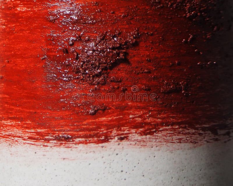 Concrete Surface Painted Red. Used As a Background. Stock Photo - Image ...