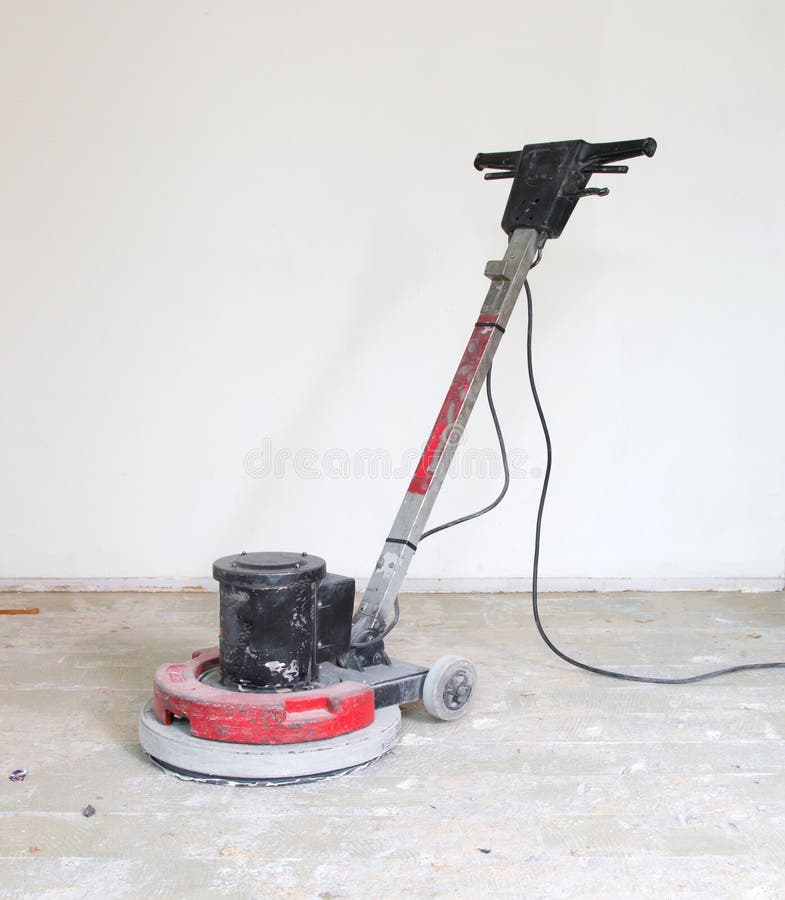 Concrete Surface Sanding Machine Stock Image - Image of rebuild, power ...