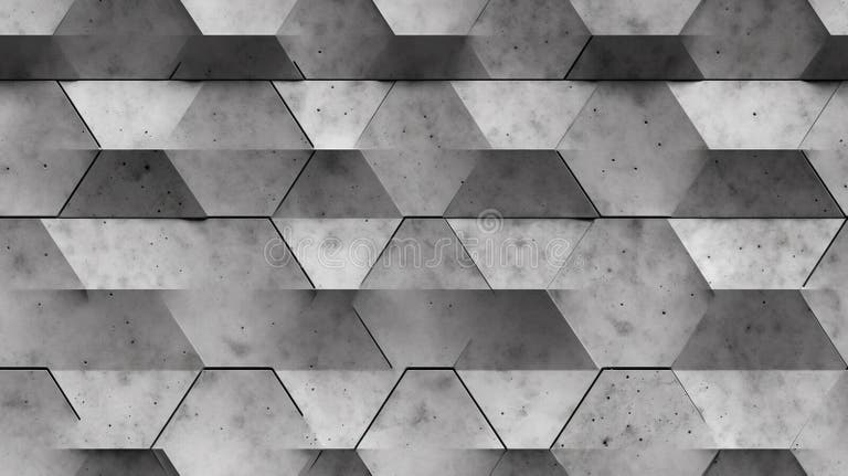 The Concrete Surface is Textured and Patterned with Repeating Tile ...