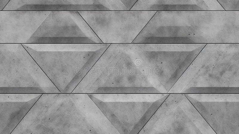 The Concrete Surface is Textured and Patterned with Repeating Tile ...