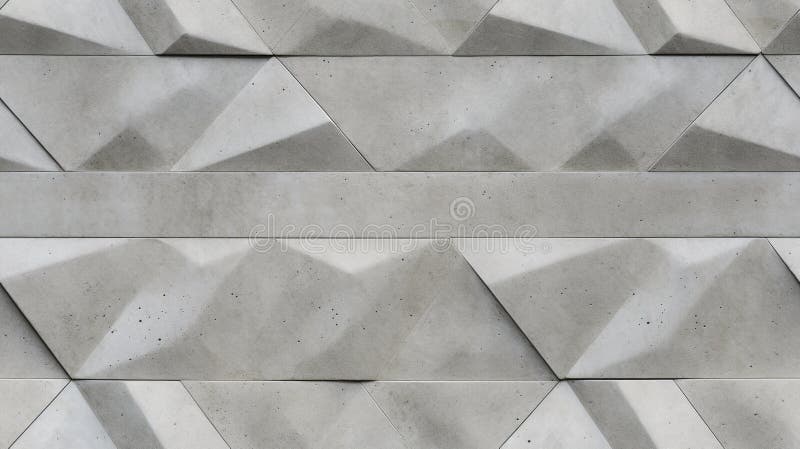 The Concrete Surface is Textured and Patterned with Repeating Tile ...