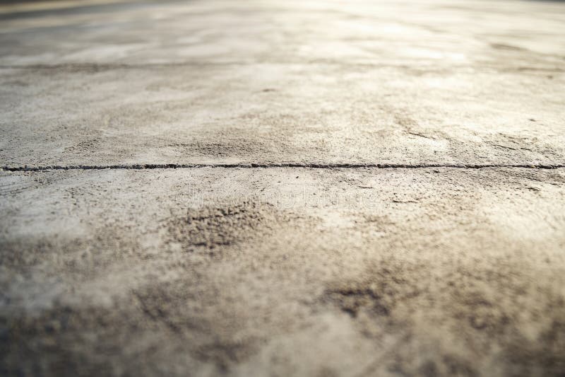 Concrete Surface with a Visible Crack, Highlighting the Rough Texture ...