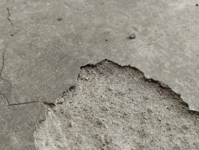 Concrete Surfaces are Peeling or Spalling Stock Image - Image of design ...