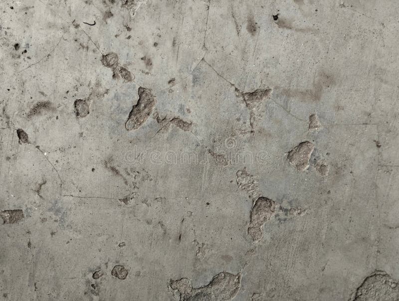 Concrete Surfaces are Peeling or Spalling Stock Image - Image of ...