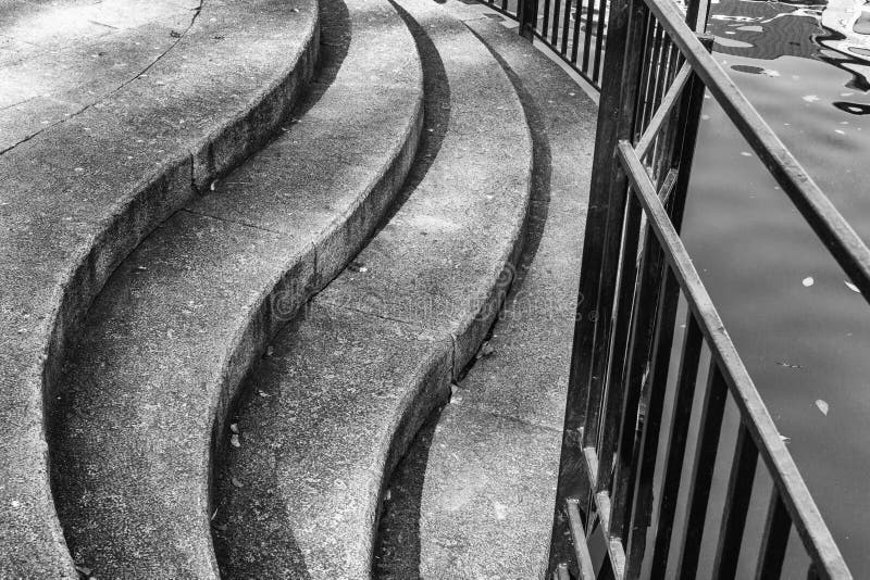 Concrete Swirl Abstract stock photo. Image of pond, concrete - 61160318