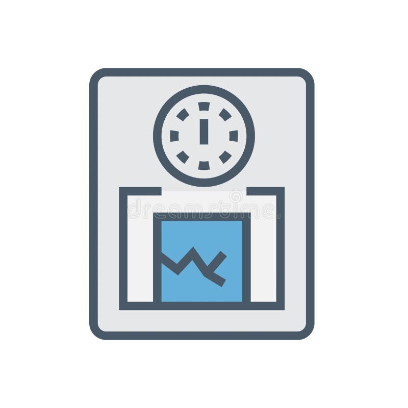 Concrete testing icon stock vector. Illustration of concrete - 181665628