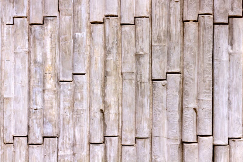 Concrete Texture Bamboo Style Stock Image - Image of material, cracked ...