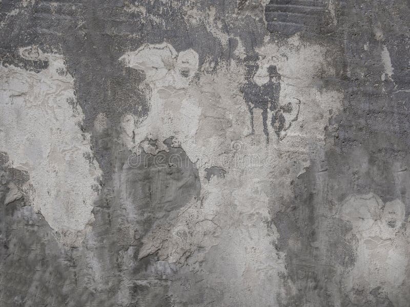 Concrete Texture - Fragment of an Old Concrete Wall Stock Image - Image ...