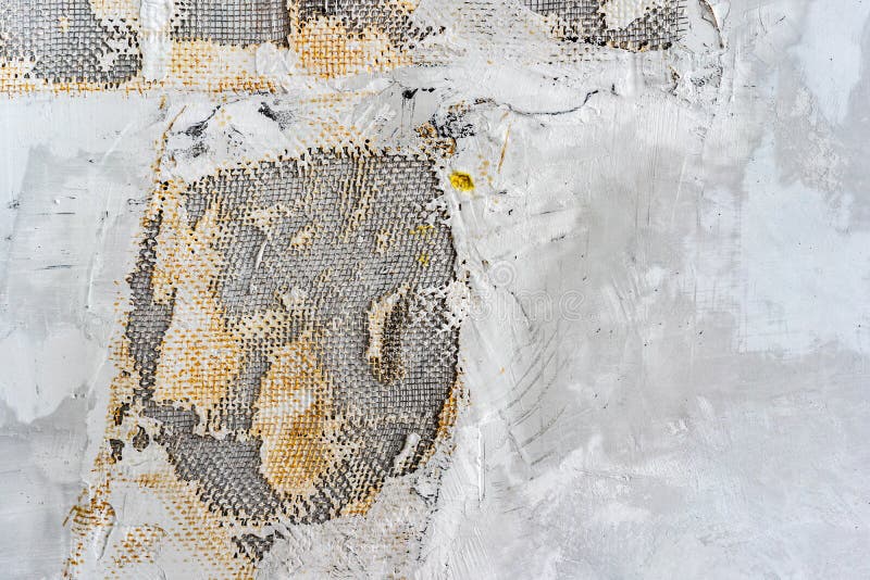 Concrete Texture. Macro Photo. Hall with Mounting and Grid Stock Photo ...