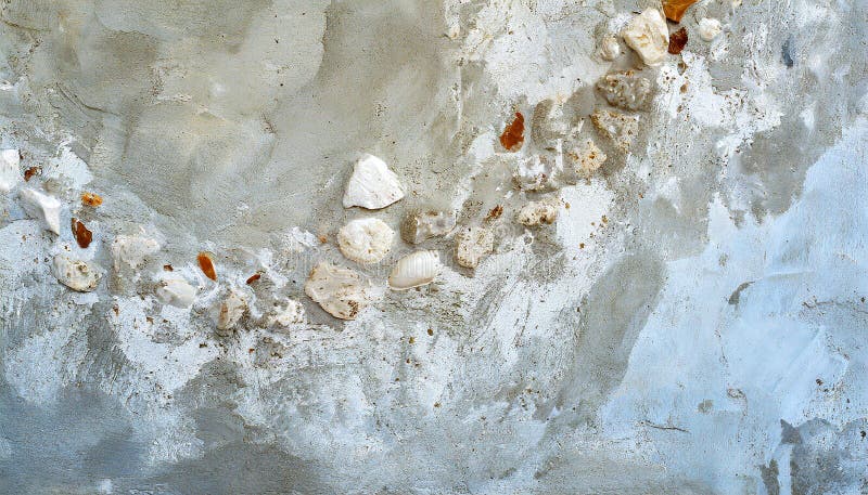 Concrete Texture with Small Stones Parts Inside Stock Illustration ...