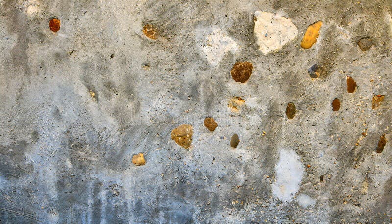 Concrete Texture with Small Stones Parts Inside Stock Illustration ...