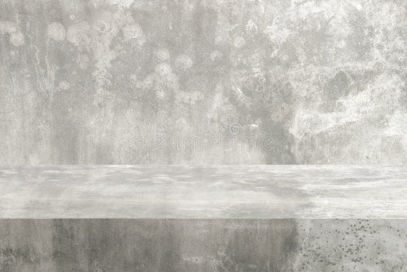 Concrete Texture Table Product Display Template Background with Copy ...