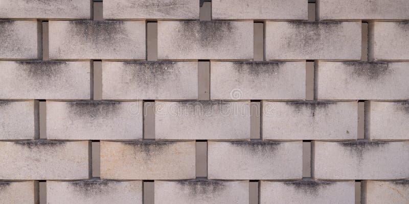 Concrete Tile Cinder Block Wall Cladding Texture Grey Background Stock ...