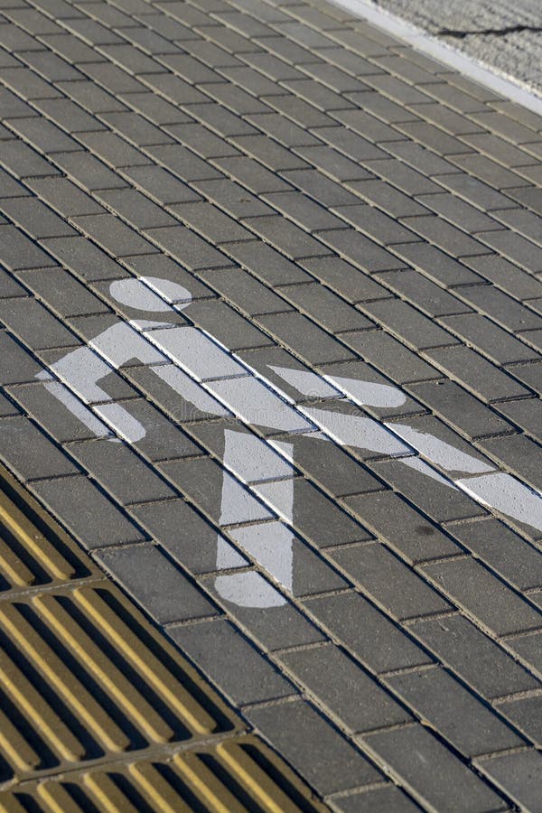 Concrete Walking Path Made of Concrete Stock Photo - Image of texture ...