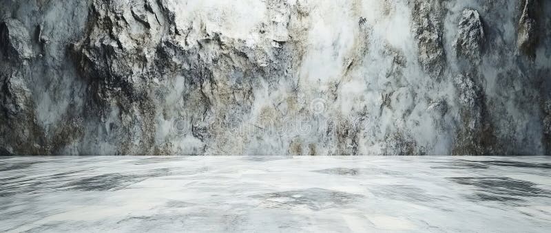 A Concrete Wall in Abstract Grey with a Light Grey Plaster Texture ...