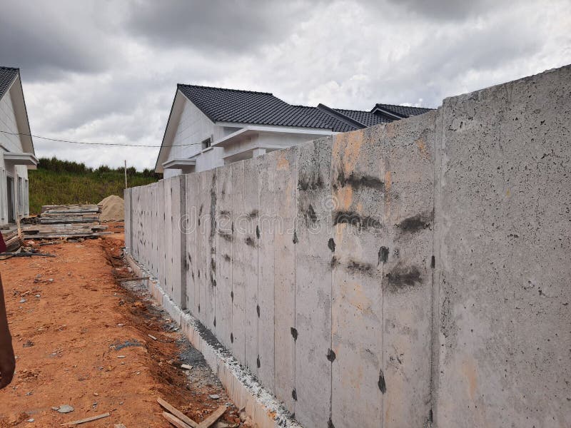 Concrete Wall Aluminium Formwork System(IBS) Stock Photo - Image of ...