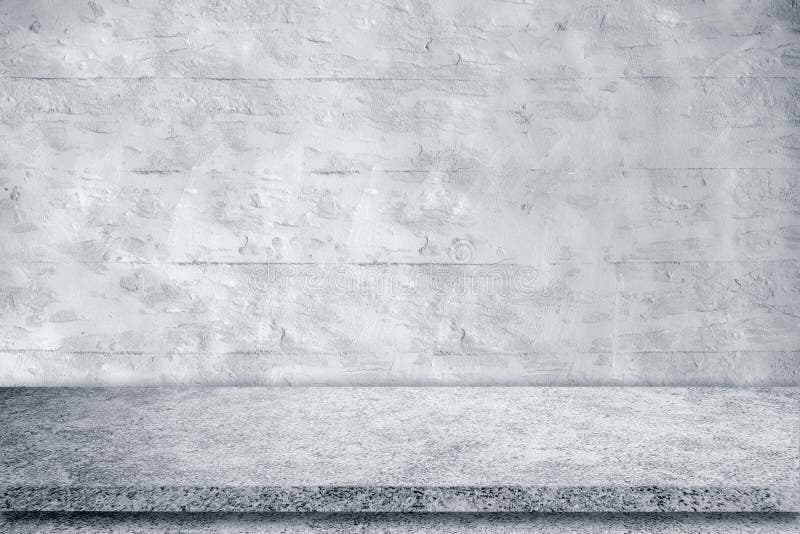 Concrete Wall Background Scene Dark Empty Room with Cement Floor with ...