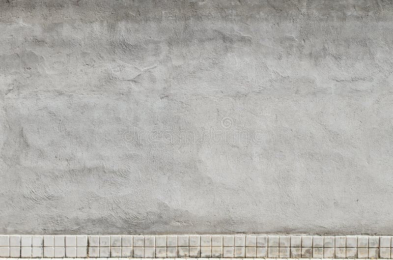 Concrete Wall with Baseboard Stock Image - Image of construction, blank ...