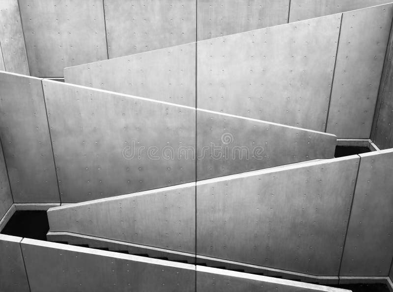 Concrete Wall Cement Structure Geometric Line Background Architecture ...