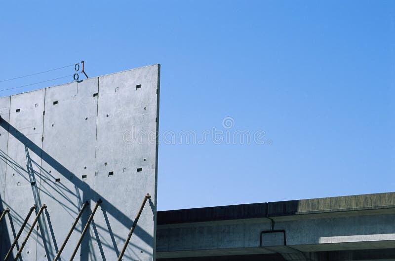 Concrete wall construction stock image. Image of detail - 47133319