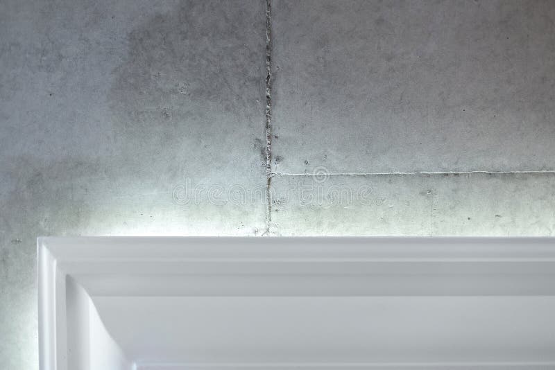 Concrete wall and cornice stock photo. Image of rough - 71041936