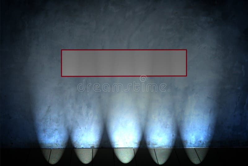 Concrete Wall with Frame Texture Stock Image - Image of cement ...