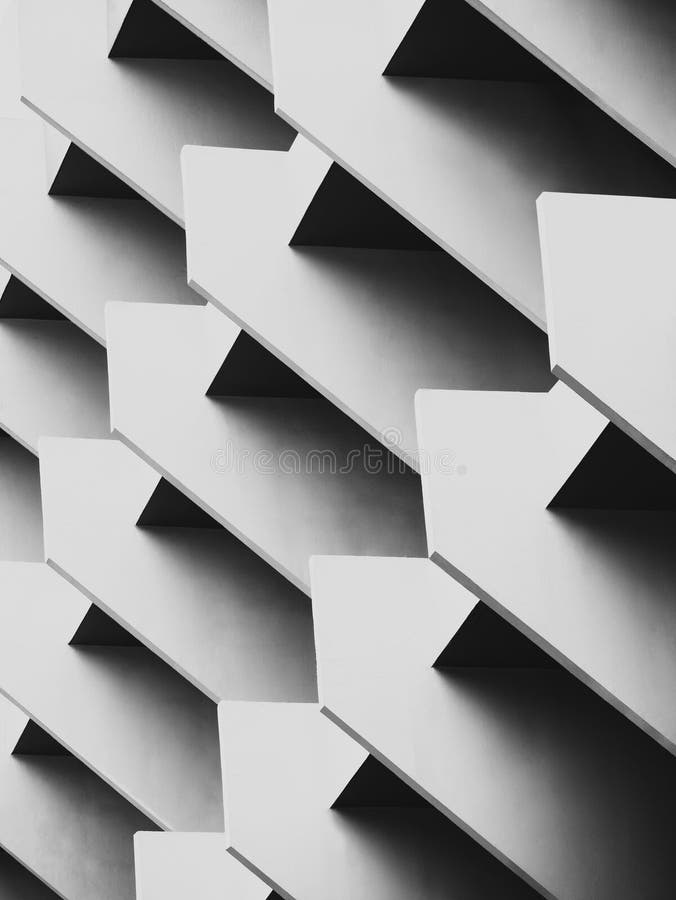 Concrete Wall Shade Shadow Architecture Details Industry Stock Photo ...